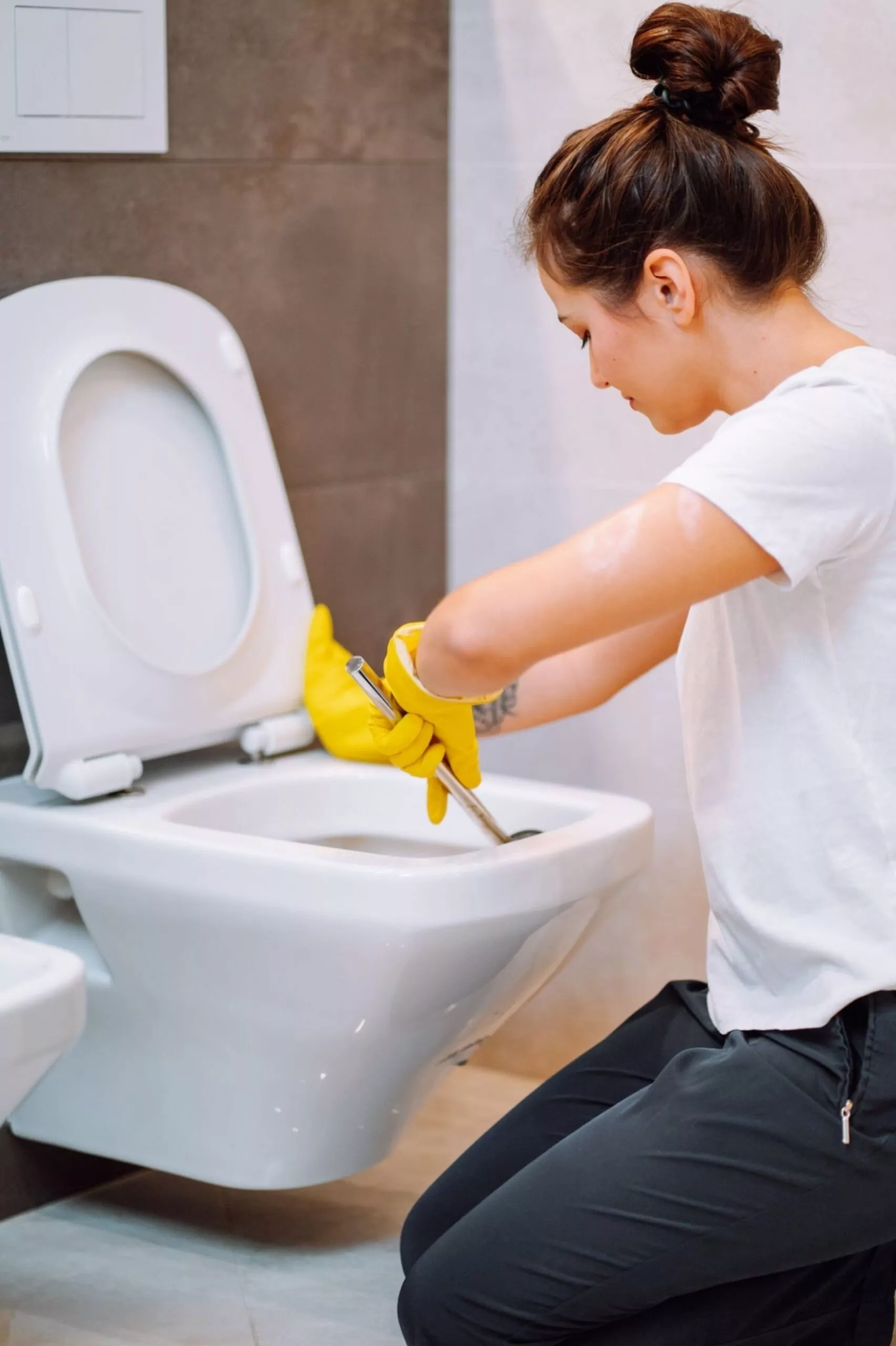 How to Clean Toilet Bowl Stains (Like a Pro!) - Cleanzen