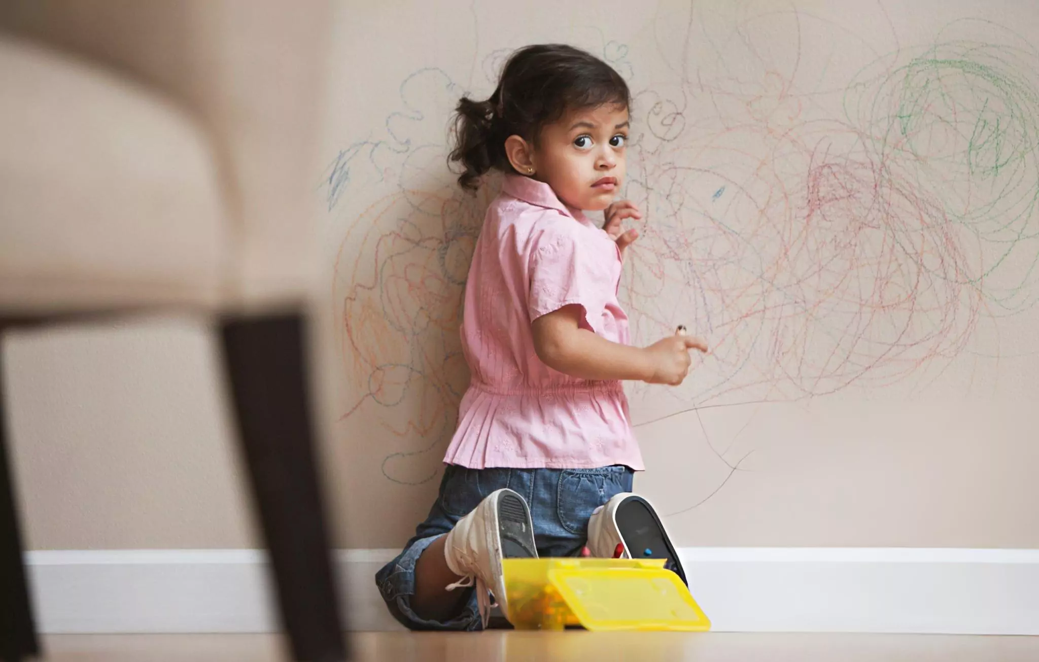How To Remove Crayon Marks From Walls & Furniture - Cleanzen